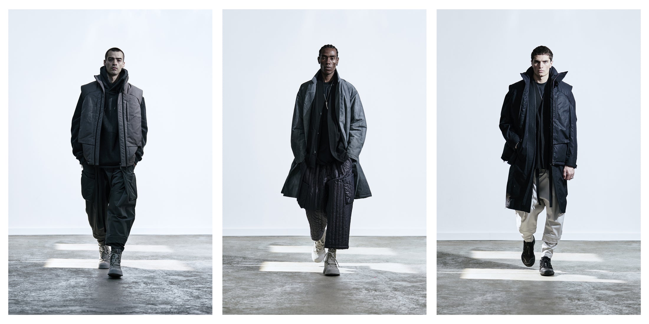 enfin levé - experimental garments with technical solutions