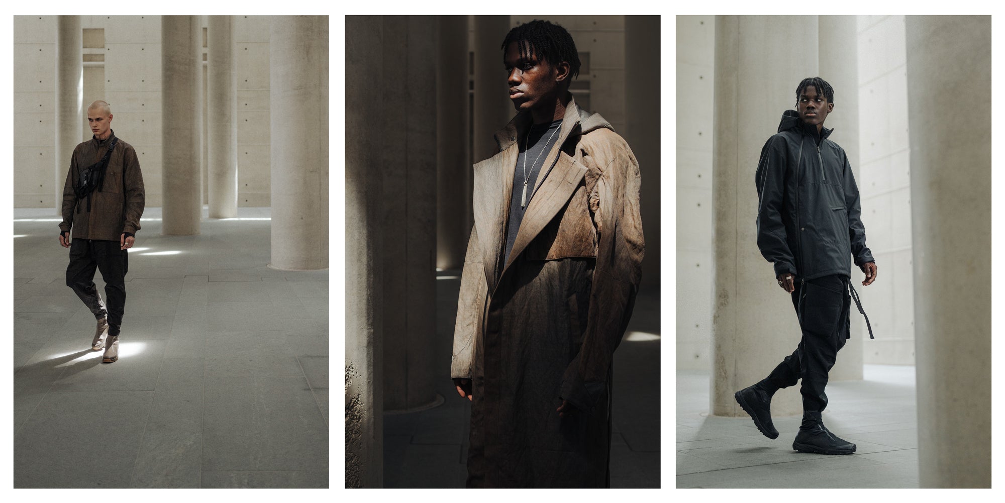 enfin levé - experimental garments with technical solutions